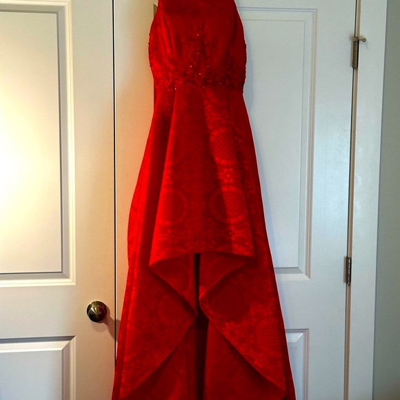 Temptations | Dresses | Temptations Red High Low Dress | Poshmark